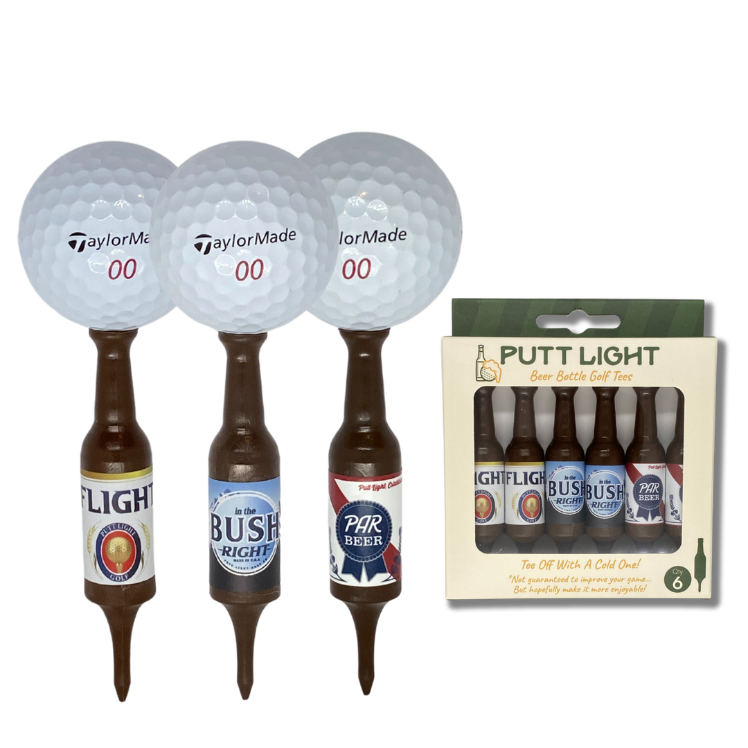 Beer Bottle Golf Tee (Variety Pack #2) – Puttlight